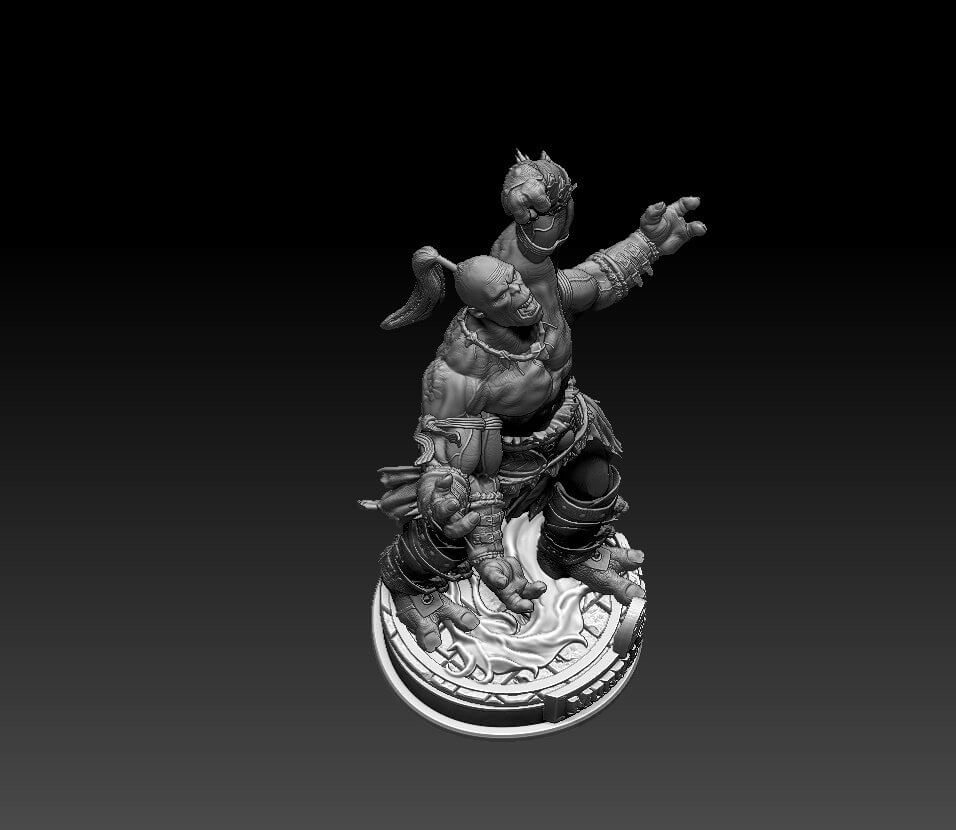 Goro Mortal Kombat - 3D Model by Andreyad77