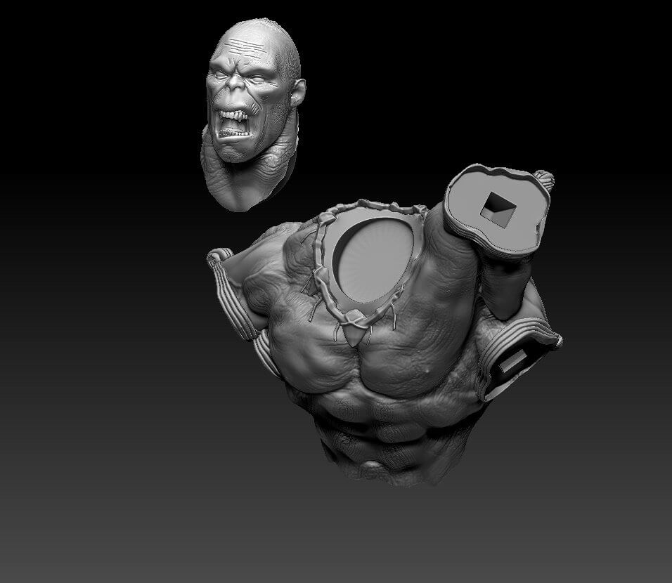 Goro Mortal Kombat - 3D Model by Andreyad77