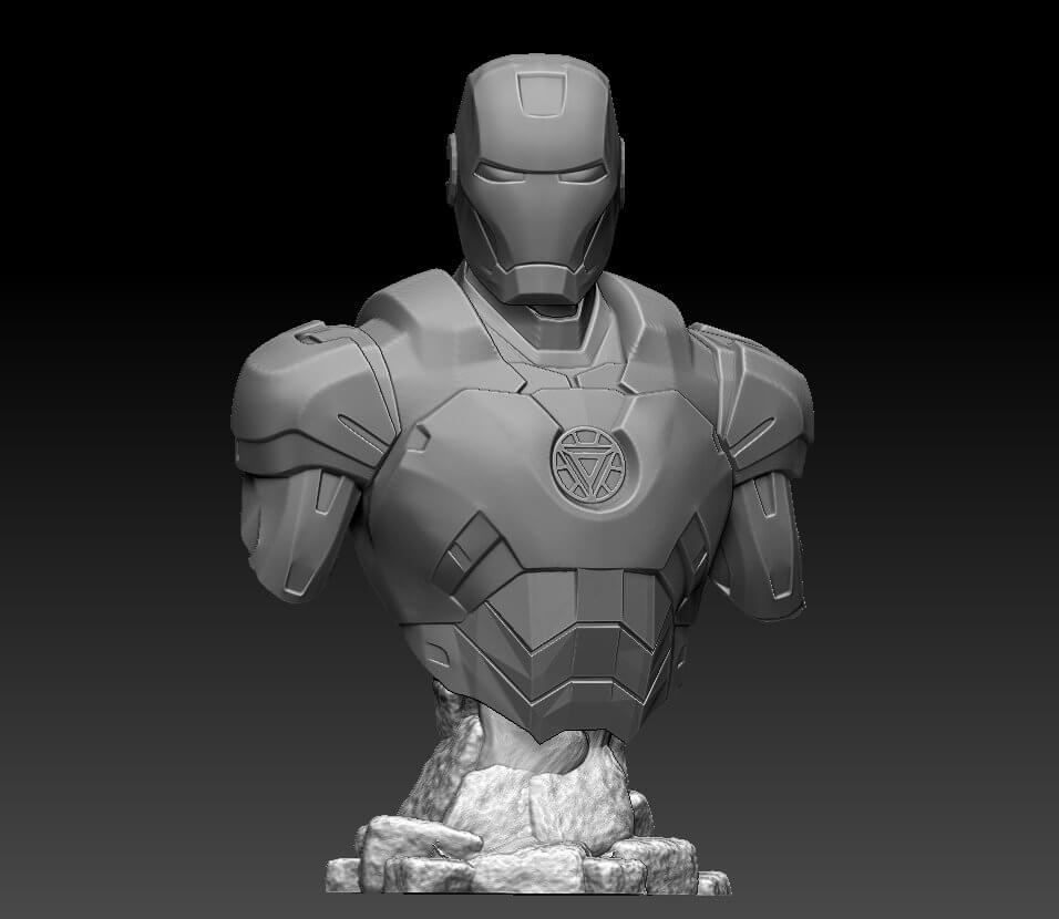 Iron Man 2 - 3D Model by Andreyad77