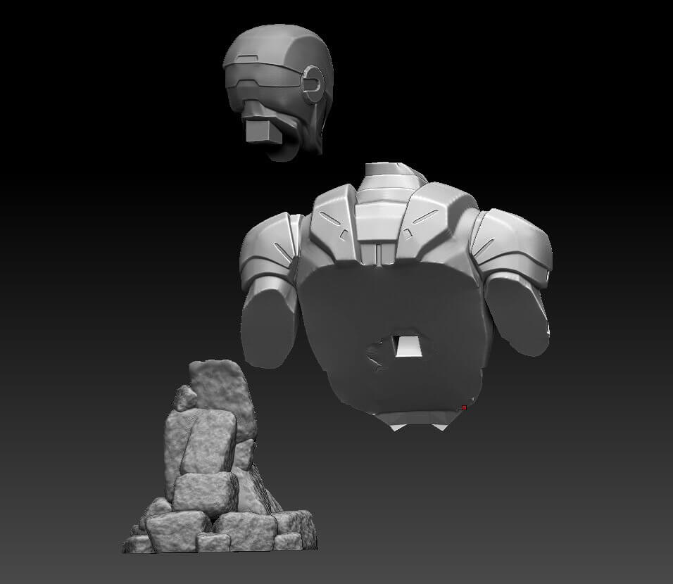 Iron Man 2 - 3D Model by Andreyad77