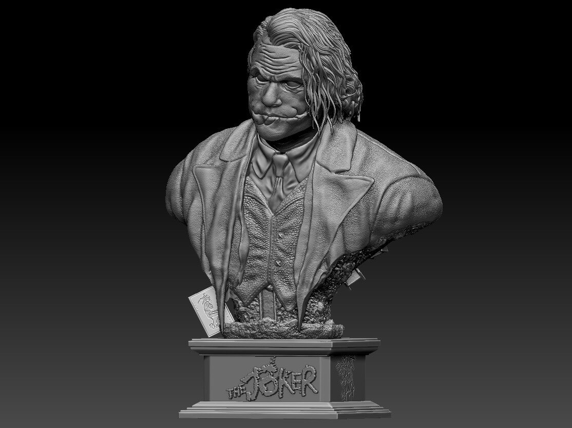 Joker - 3D Model by Andreyad77