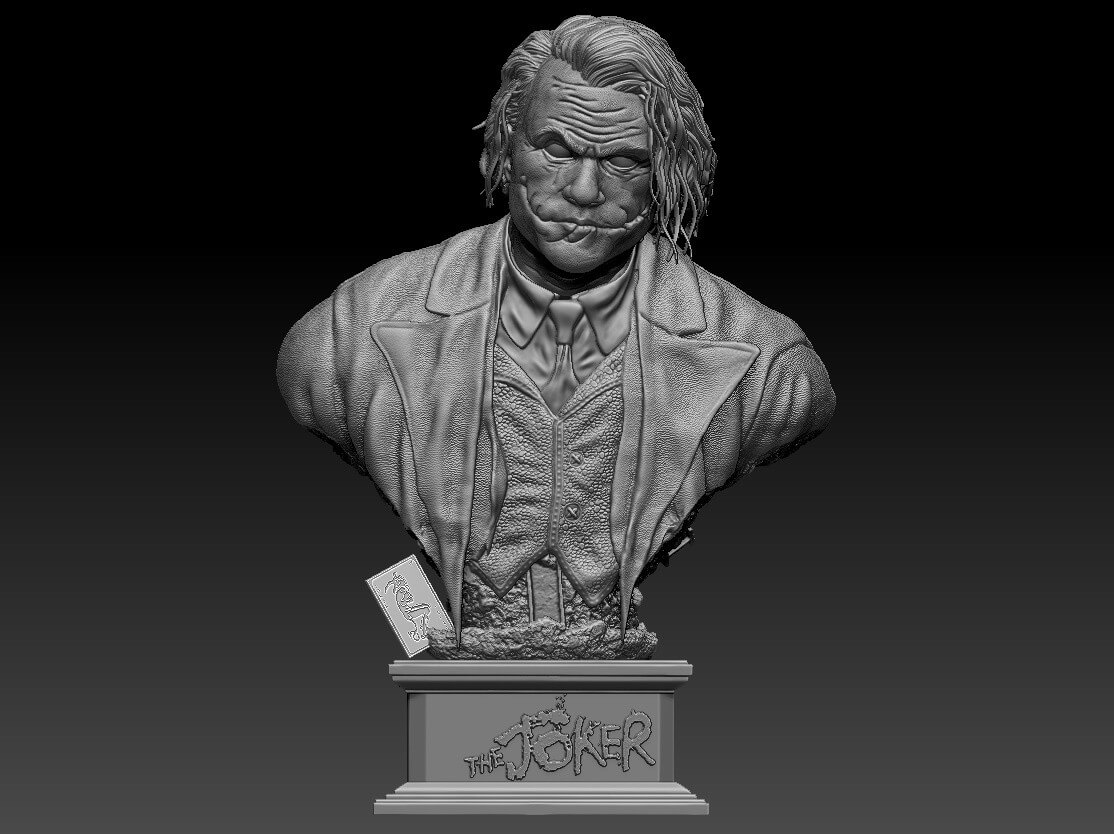 Joker - 3D Model by Andreyad77