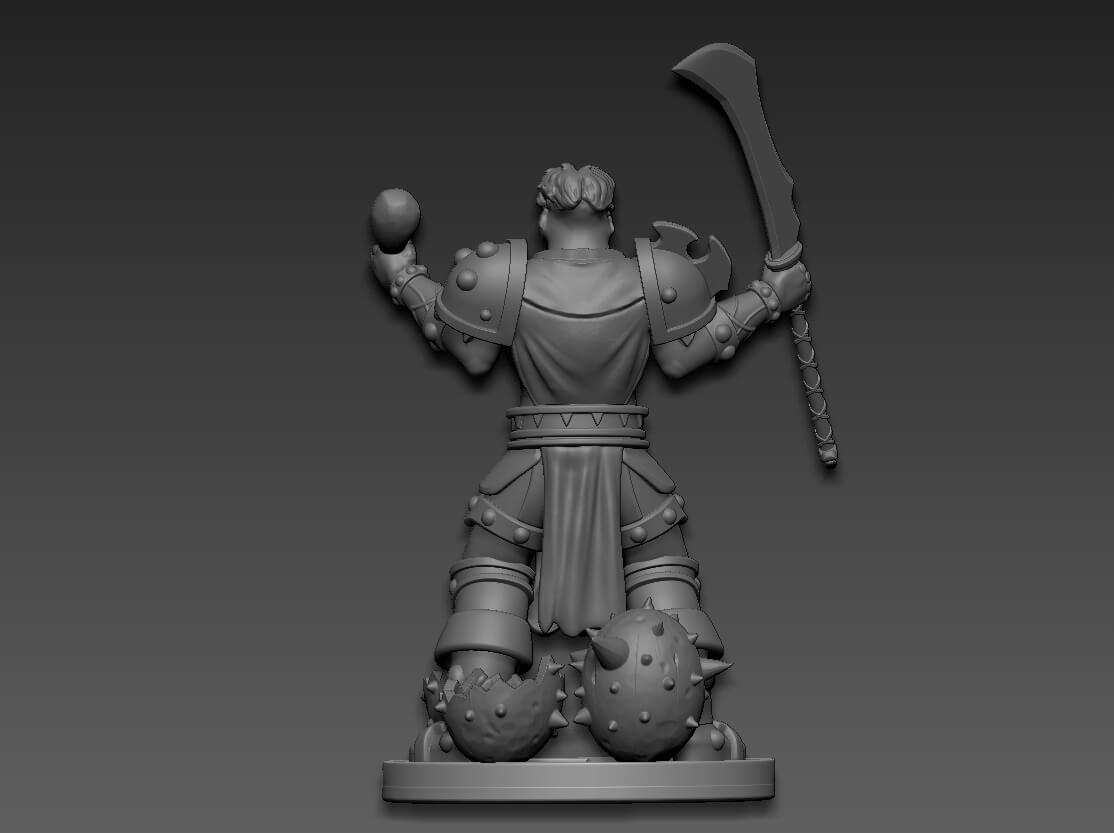 Leeroy Jenkins Warcraft - Free 3D Print Model by Andreyad77