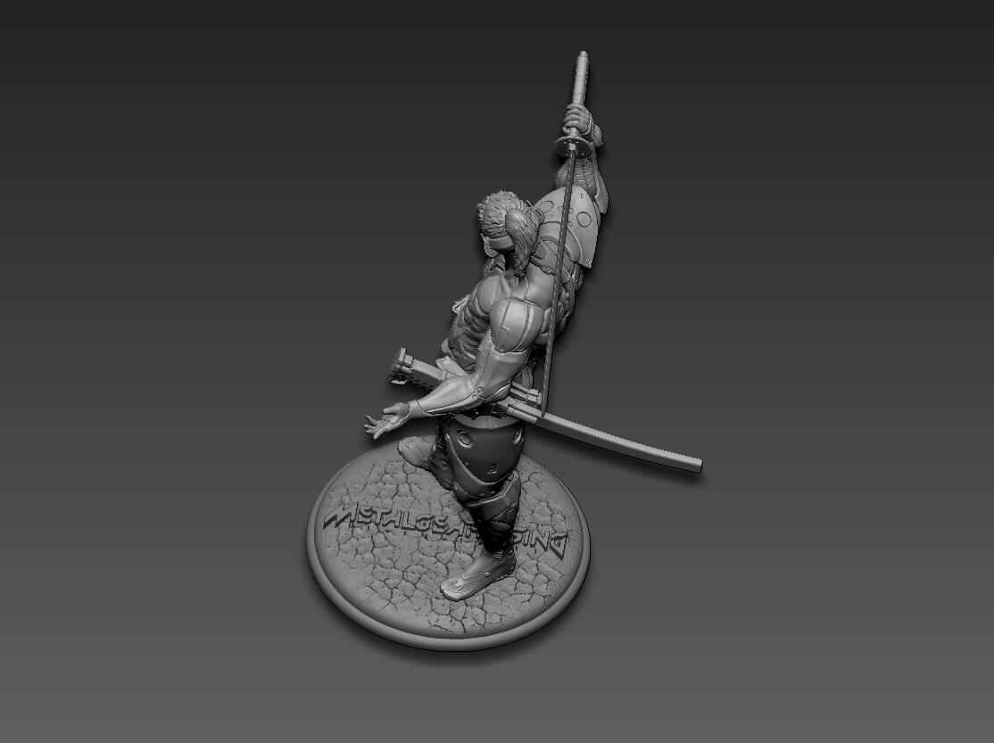 Metal Gear Rising Jetstream Sam - 3D Model by Andreyad77