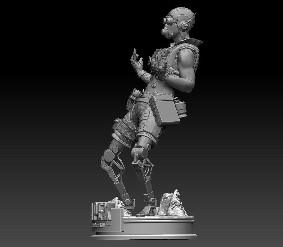 Octane from Apex Legends - 3D Model by Andreyad77