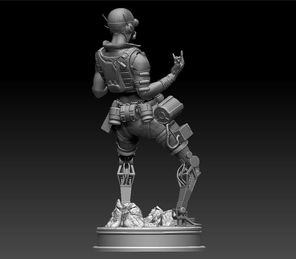 Octane from Apex Legends - 3D Model by Andreyad77