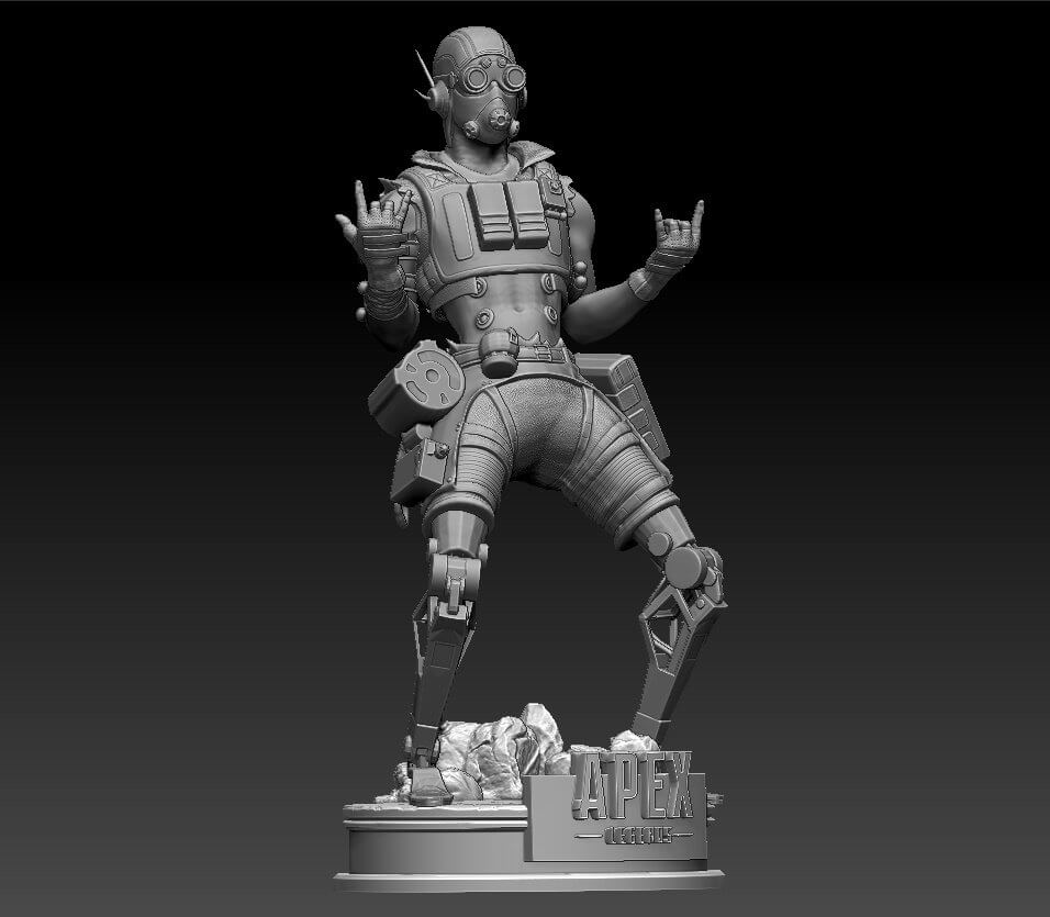 Octane from Apex Legends - 3D Model by Andreyad77