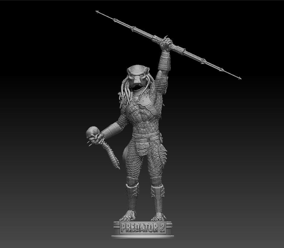 Predator 2 V2 - 3D Model by Andreyad77