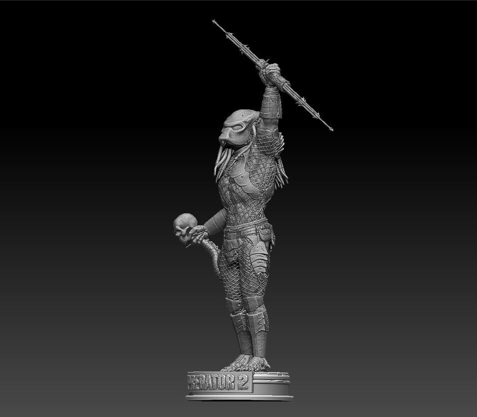 Predator 2 V2 - 3D Model by Andreyad77