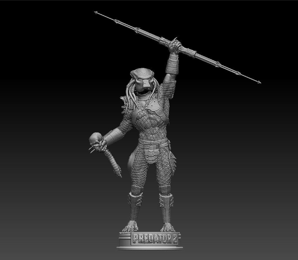 Predator 2 V2 - 3D Model by Andreyad77