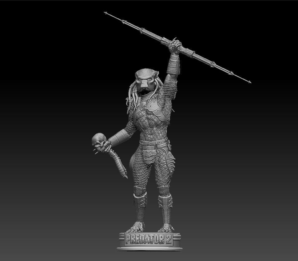 Predator 2 V2 - 3D Model by Andreyad77