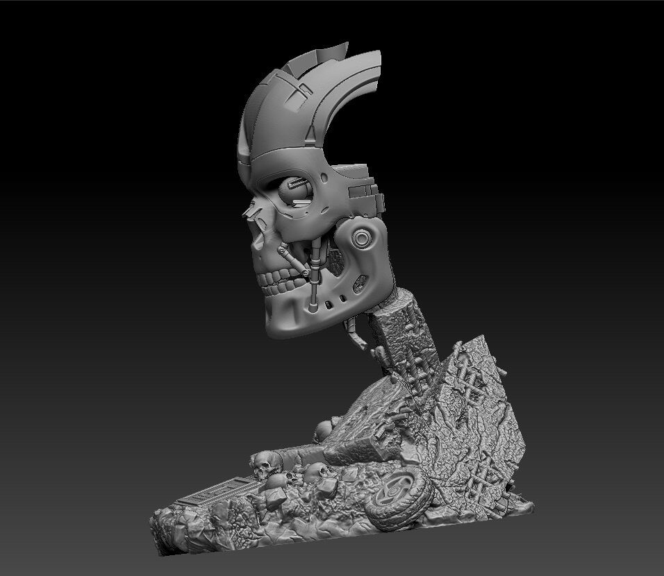 Terminator 2 Judgment Day - Replica 3D Model by Andreyad77