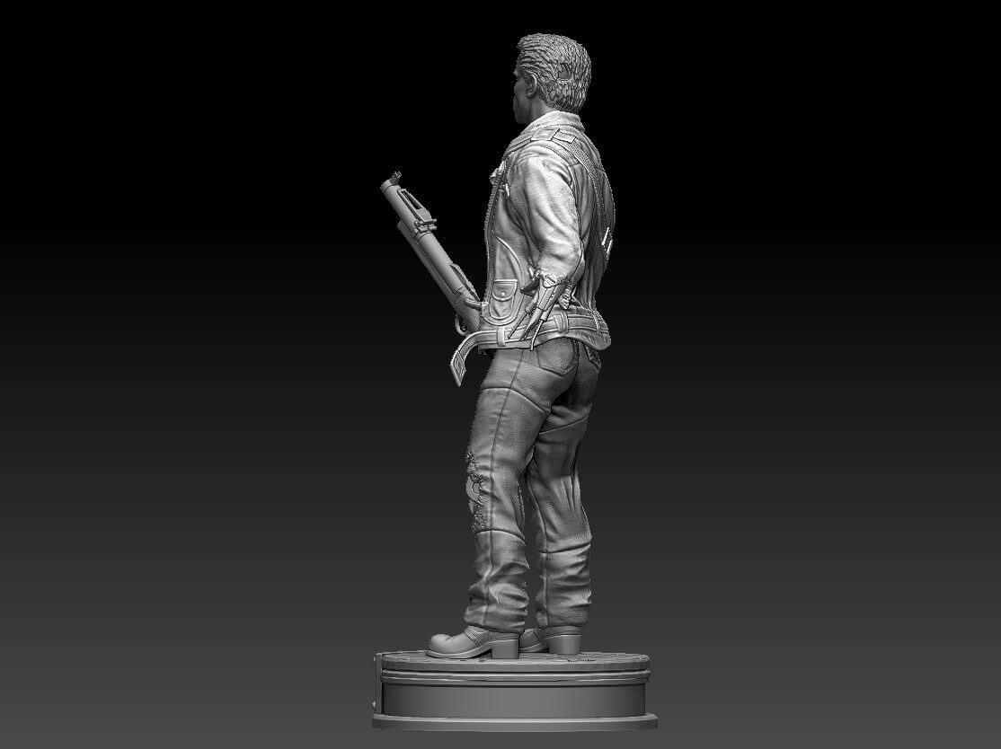 Terminator 2 Judgment Day V2 - 3D Model by Andreyad77