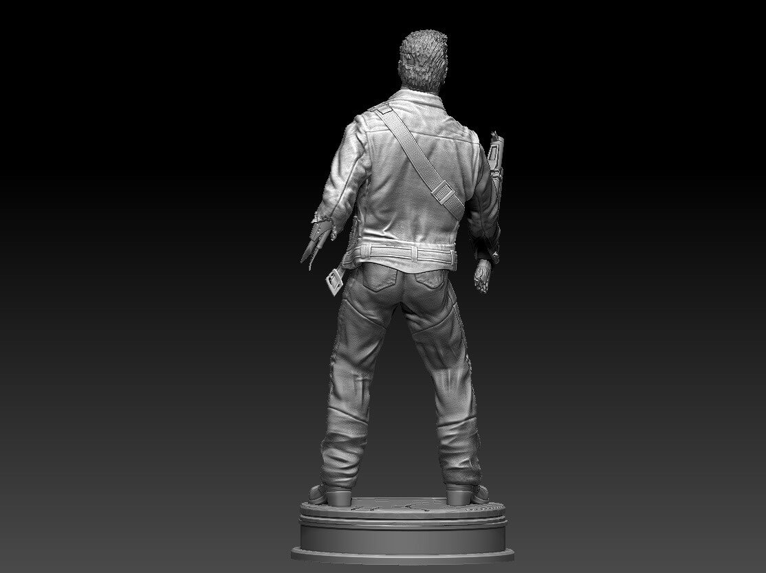 Terminator 2 Judgment Day V2 - 3D Model by Andreyad77