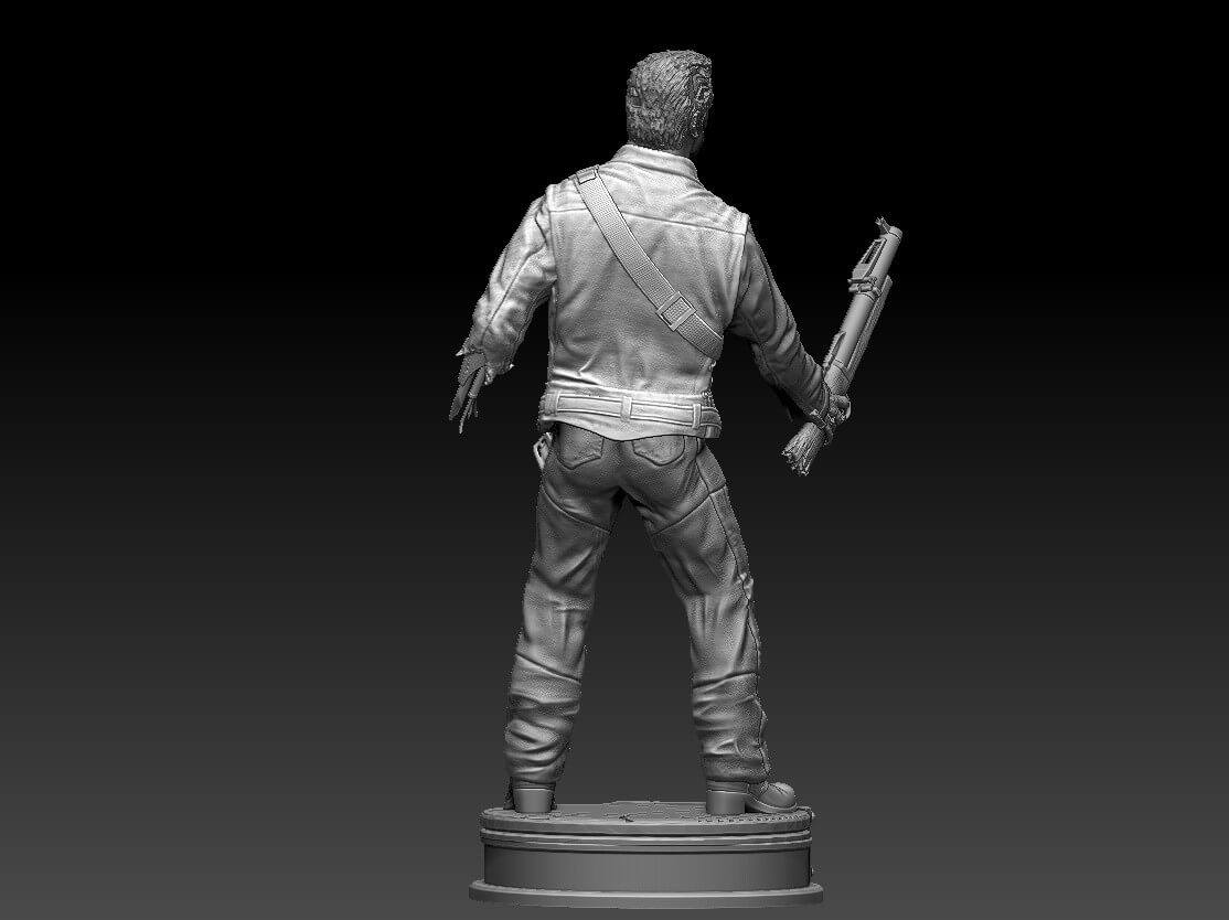 Terminator 2 Judgment Day V2 - 3D Model by Andreyad77