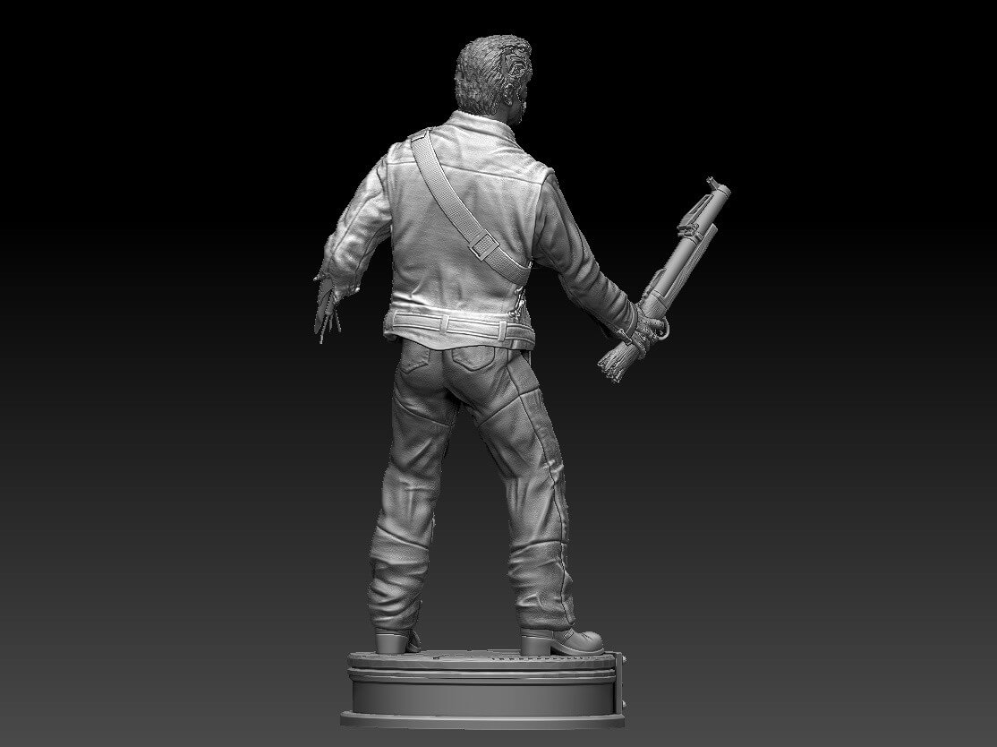 Terminator 2 Judgment Day V2 - 3D Model by Andreyad77