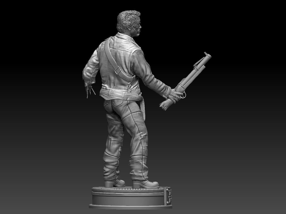 Terminator 2 Judgment Day V2 - 3D Model by Andreyad77