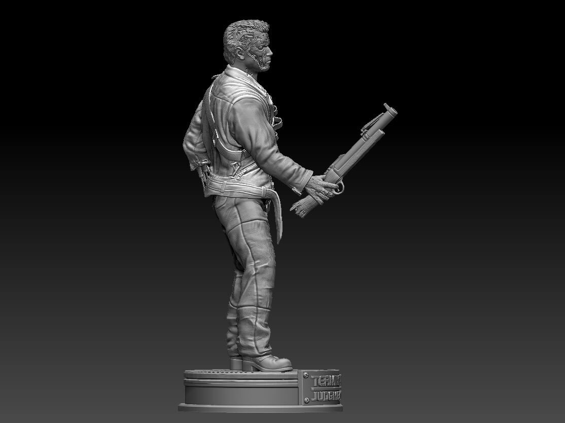 Terminator 2 Judgment Day V2 - 3D Model by Andreyad77