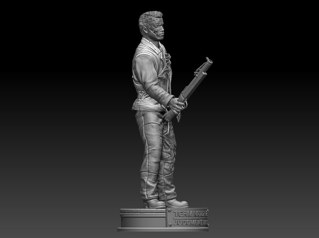 Terminator 2 Judgment Day V2 - 3D Model by Andreyad77