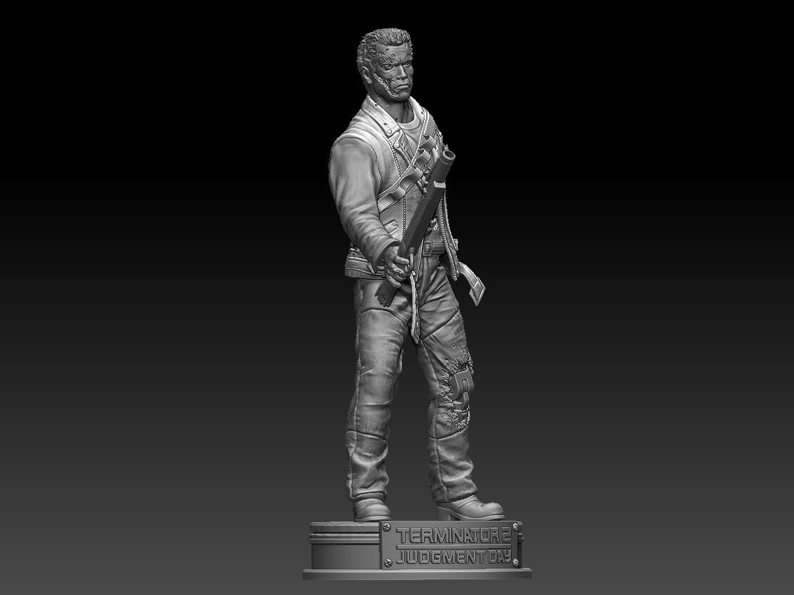 Terminator 2 Judgment Day V2 - 3D Model by Andreyad77