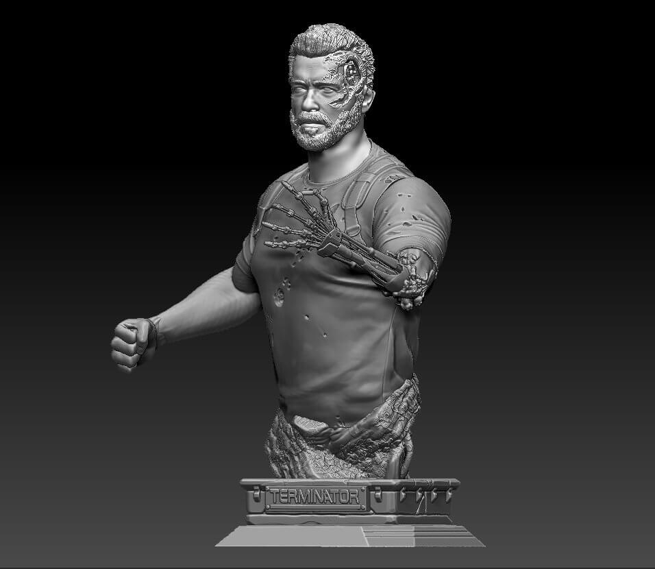 Terminator Dark Fate - 3D Model by Andreyad77