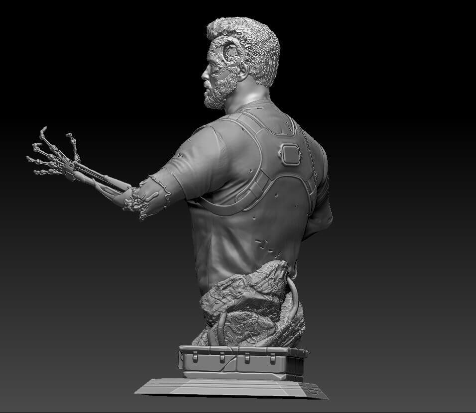 Terminator Dark Fate - 3D Model by Andreyad77