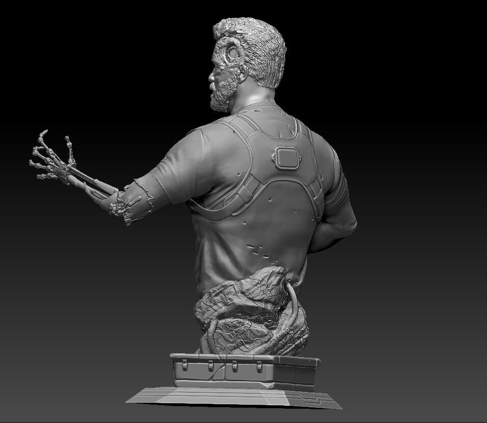 Terminator Dark Fate - 3D Model by Andreyad77