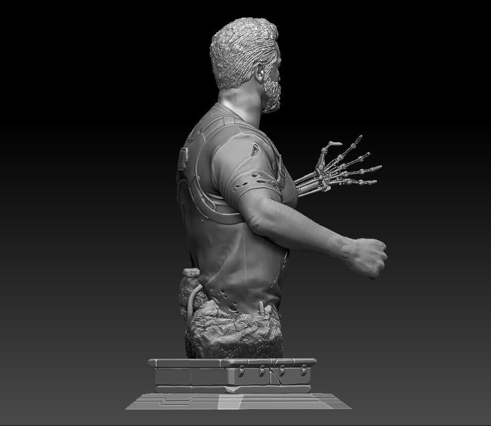Terminator Dark Fate - 3D Model by Andreyad77