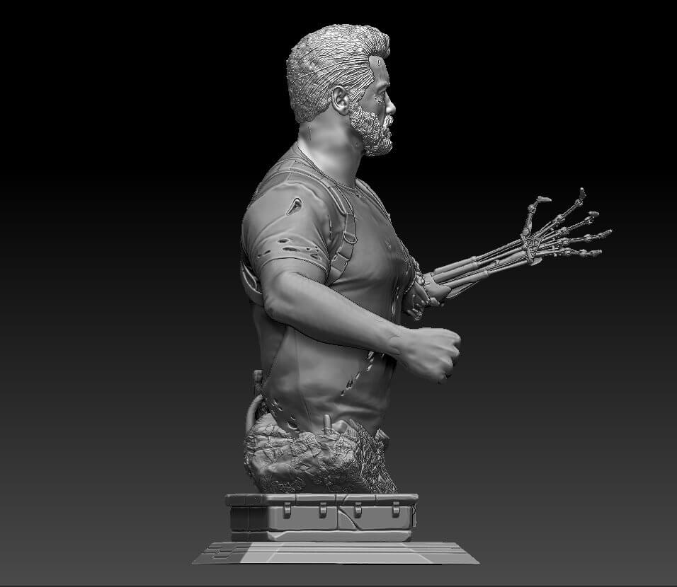 Terminator Dark Fate - 3D Model by Andreyad77