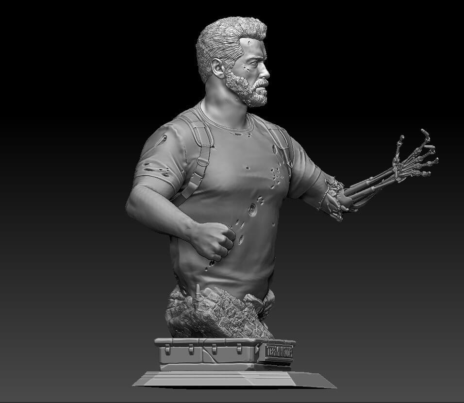 Terminator Dark Fate - 3D Model by Andreyad77