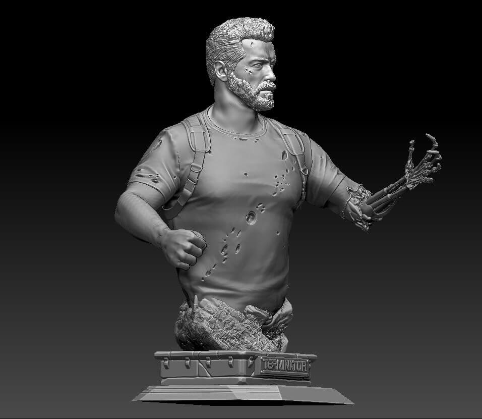 Terminator Dark Fate - 3D Model by Andreyad77