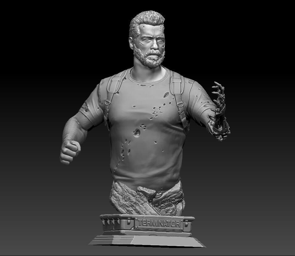 Terminator Dark Fate - 3D Model by Andreyad77