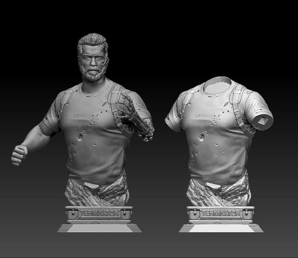 Terminator Dark Fate - 3D Model by Andreyad77