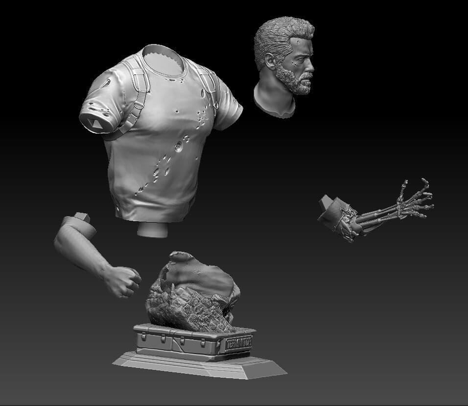 Terminator Dark Fate - 3D Model by Andreyad77