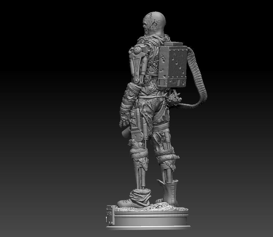 Terminator T-600 Replica V2 3D Model by Andreyad77