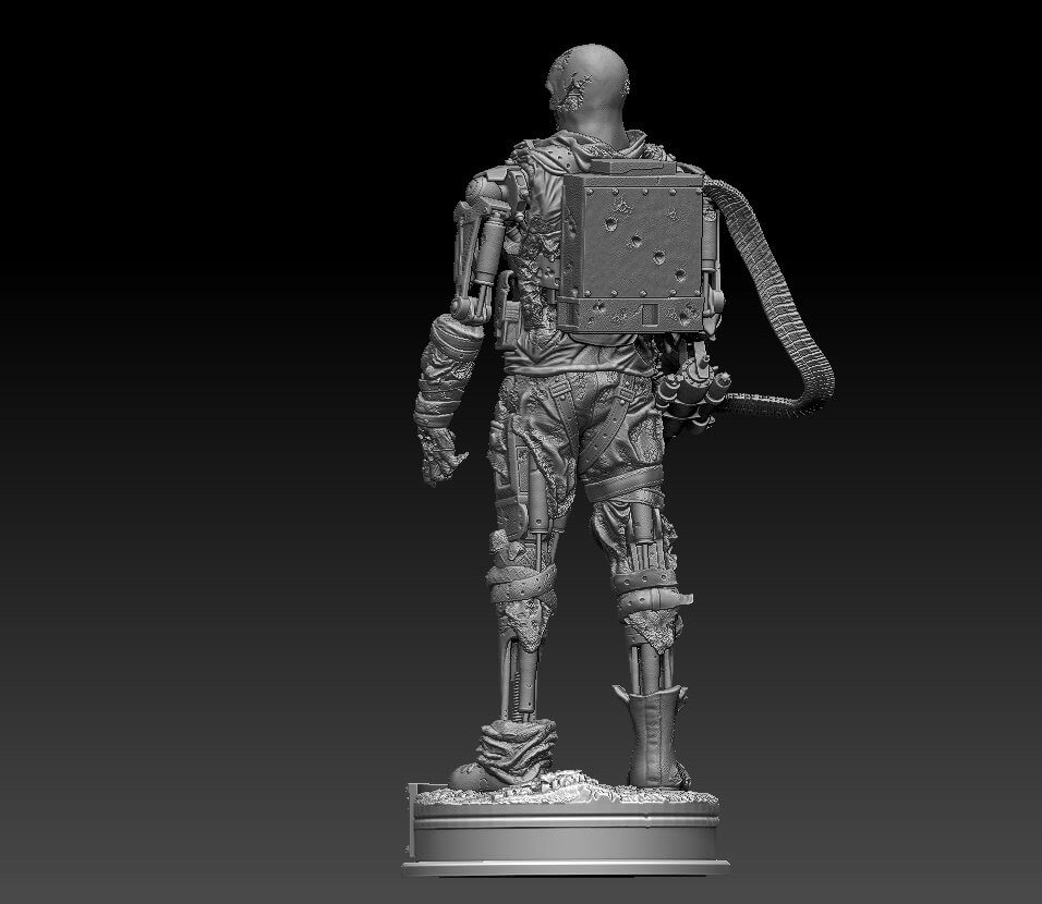 Terminator T-600 Replica V2 3D Model by Andreyad77