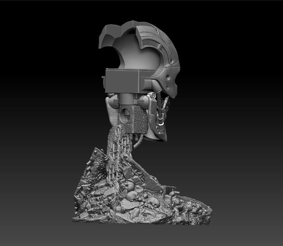 Terminator T-600 Replica 3D Model by Andreyad77