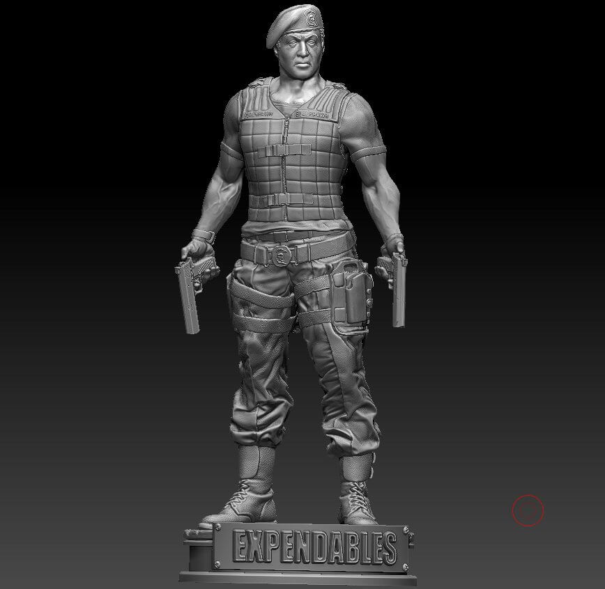 The Expendables - 3D Model by Andreyad77
