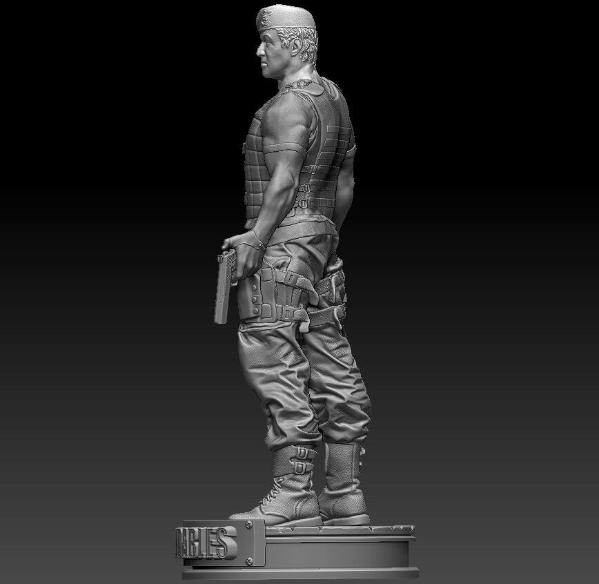 The Expendables - 3D Model by Andreyad77