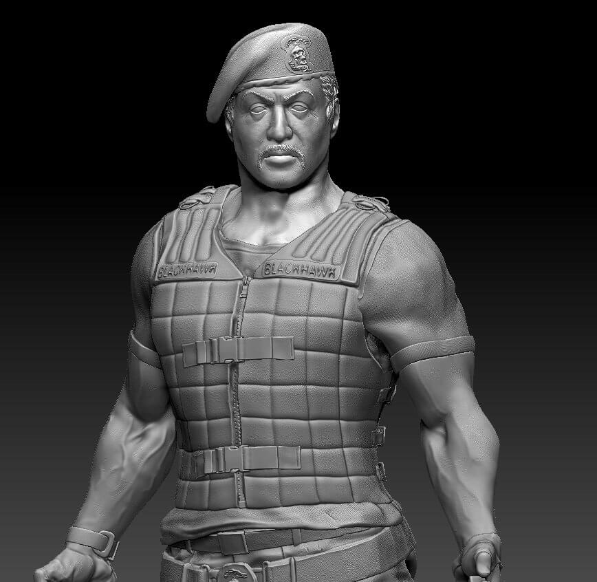 The Expendables - 3D Model by Andreyad77