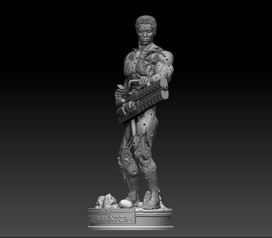The Terminator - 3D Model by Andreyad77