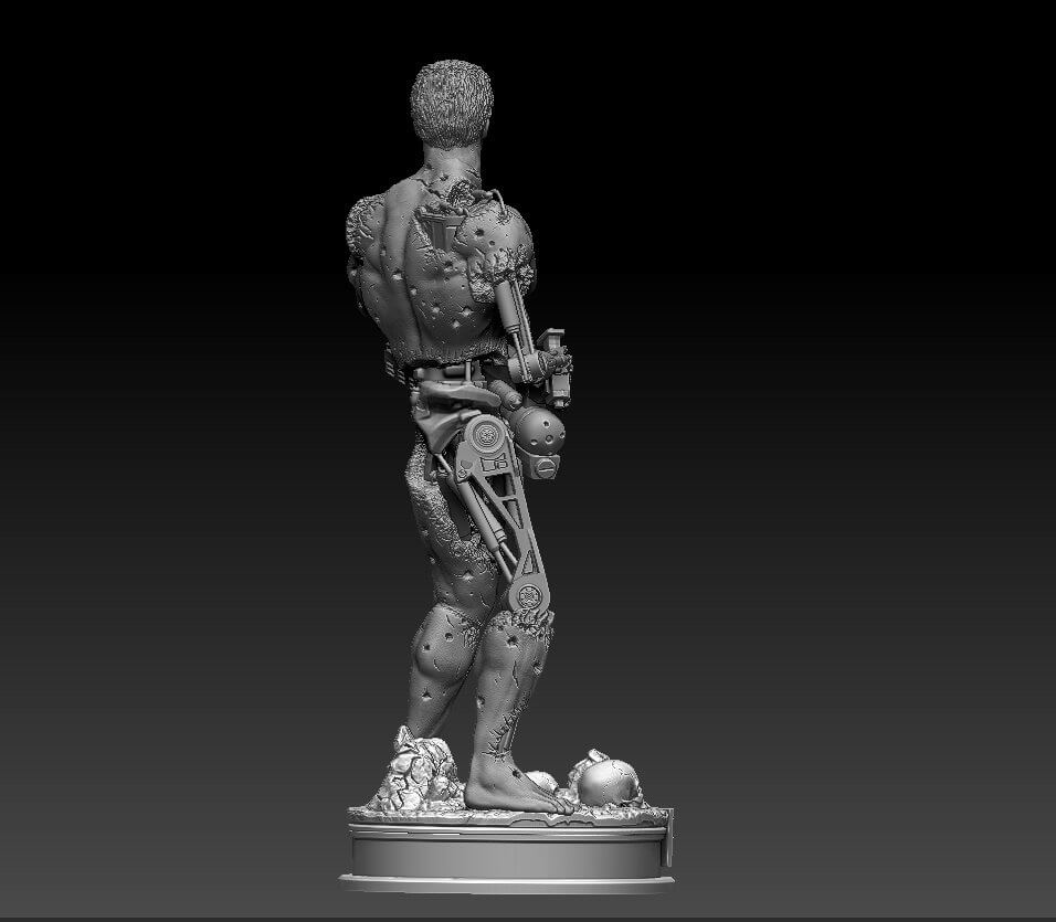 The Terminator - 3D Model by Andreyad77