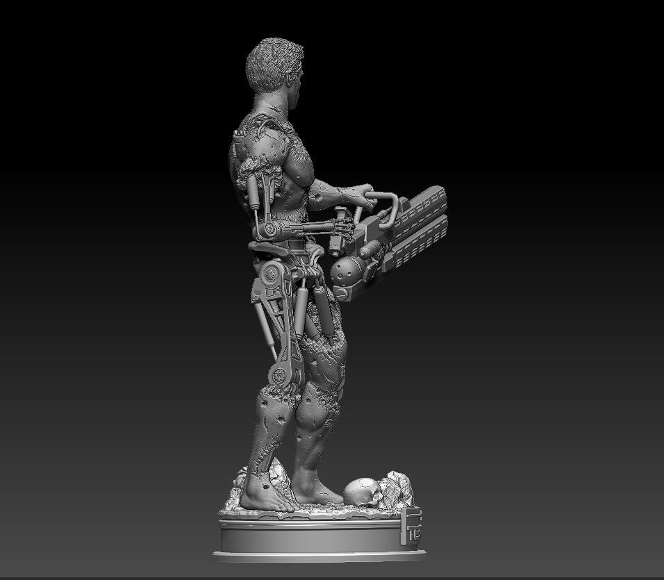 The Terminator - 3D Model by Andreyad77