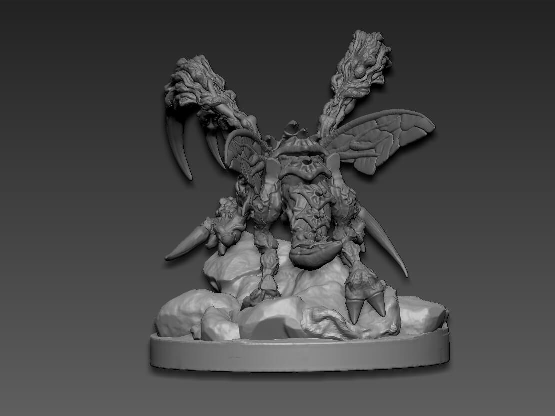 Zergling Starcraft - 3D Model by Andreyad77