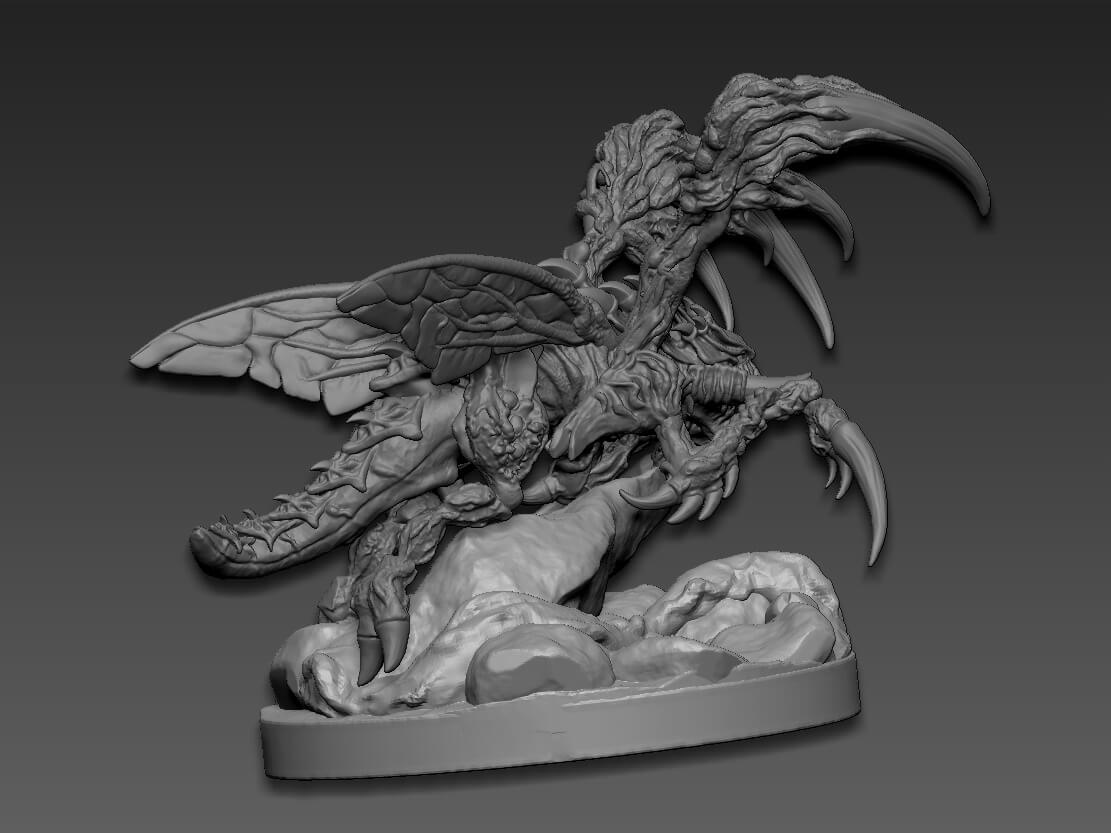 Zergling Starcraft - 3D Model by Andreyad77