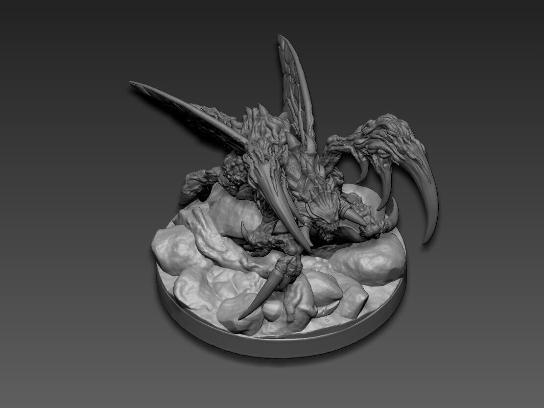 Zergling Starcraft - 3D Model by Andreyad77