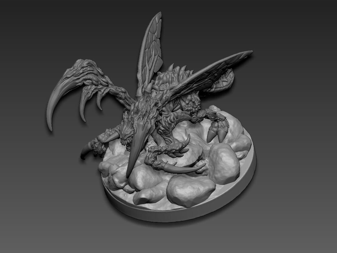 Zergling Starcraft - 3D Model by Andreyad77