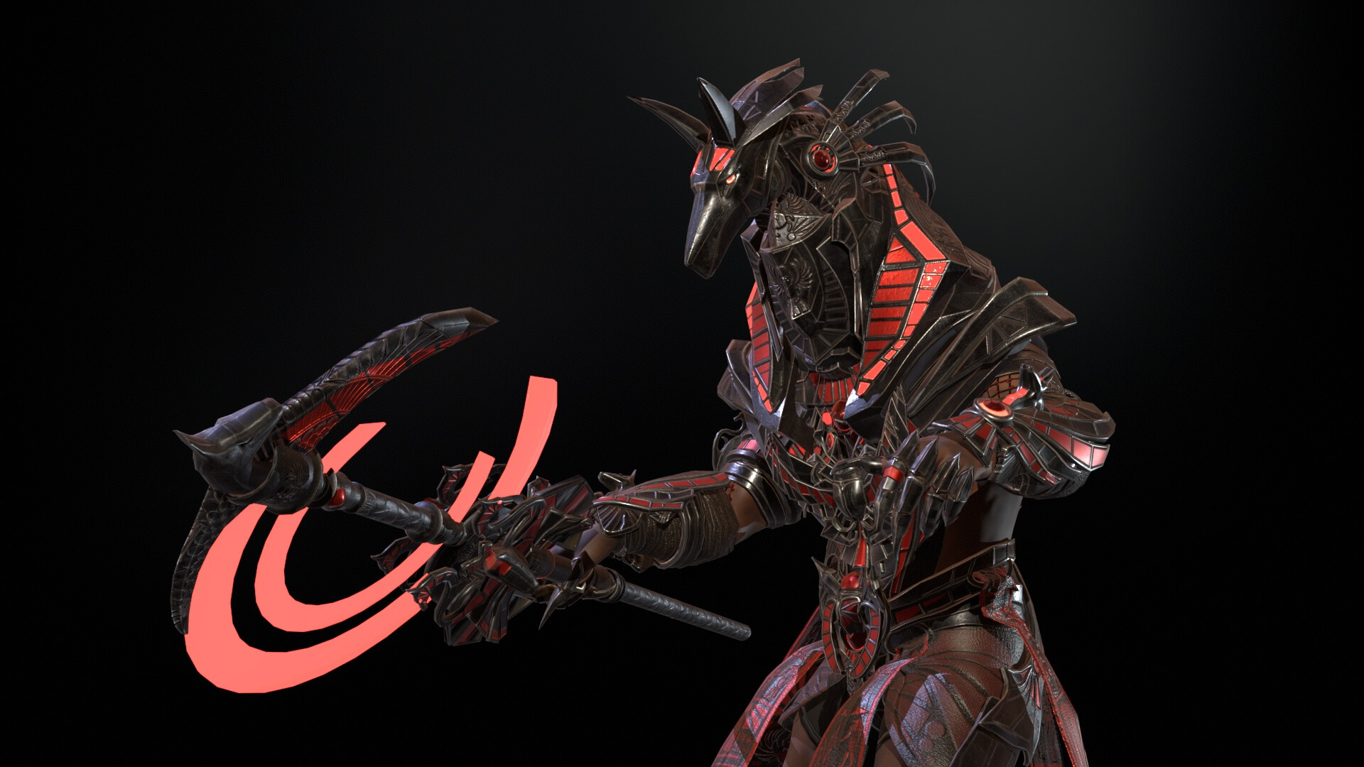 Anubis Game Ready - 3D Model by andryuha1981