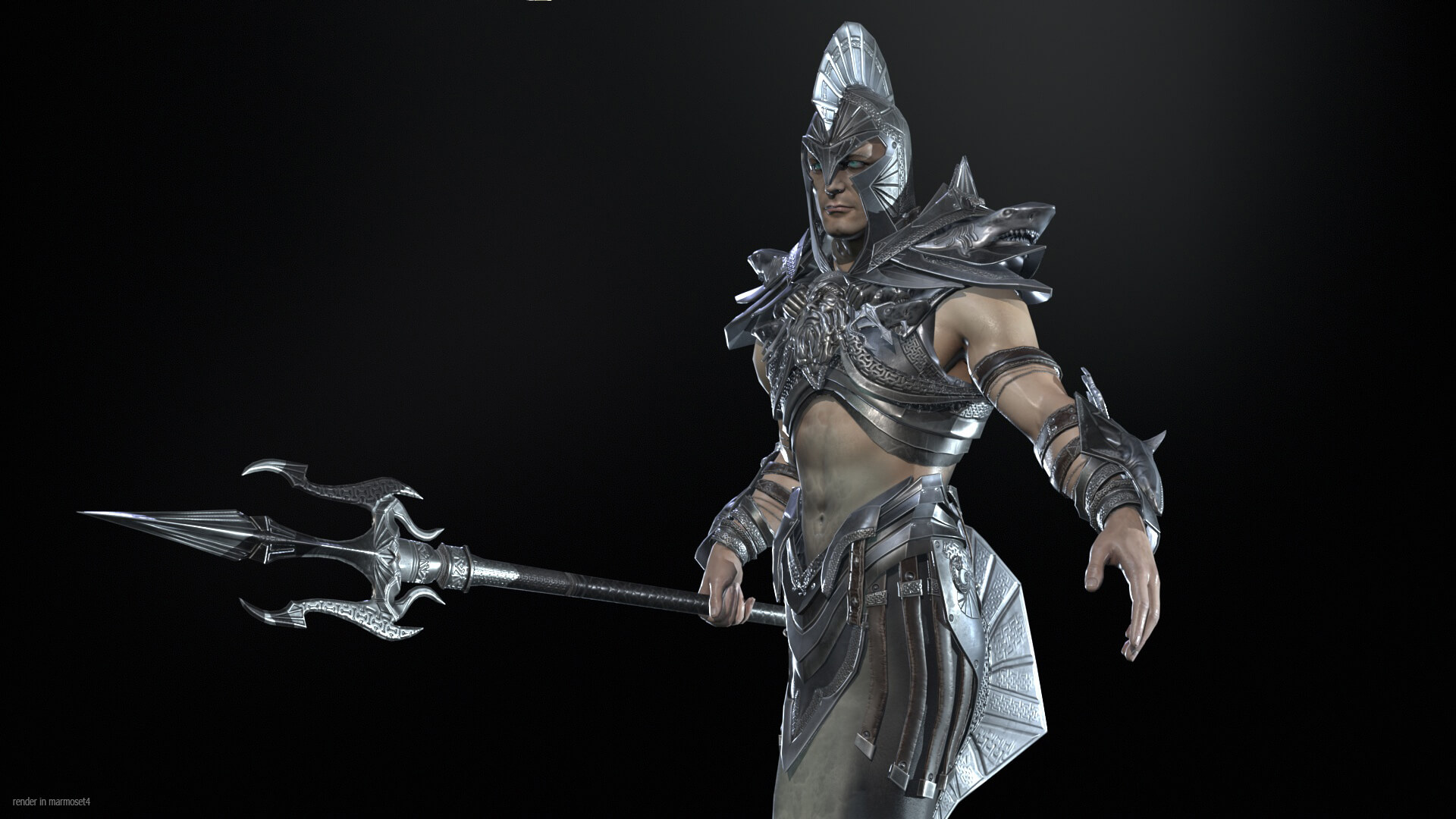Atlant Game Ready - 3D Model by andryuha1981