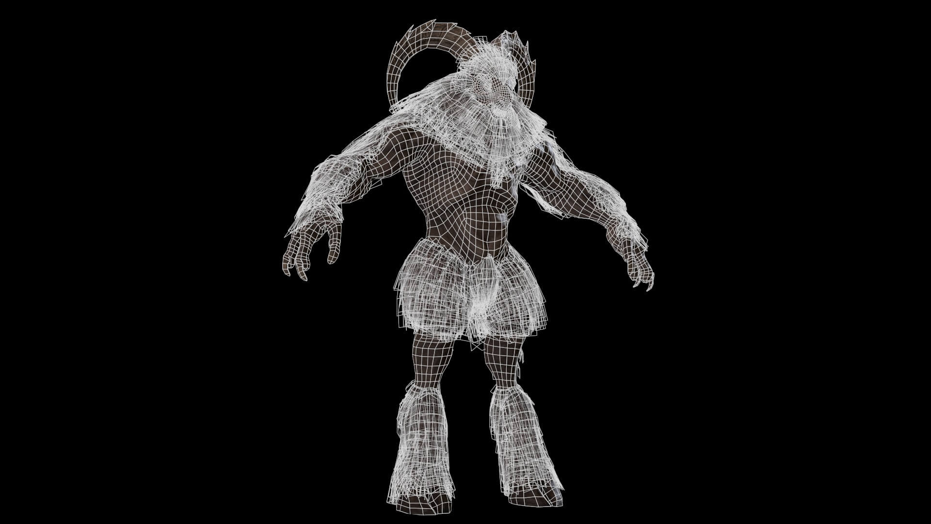 Baphomet Game Ready - 3D Model by andryuha1981